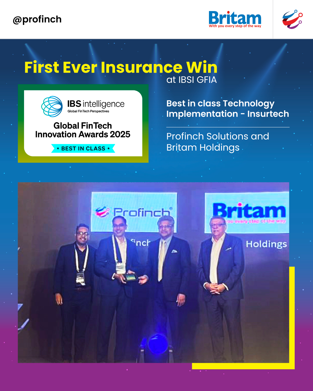 First Ever Insurance Win at IBSI GFIA 2025